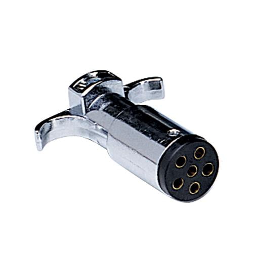 Hopkins 6-Pin Trailer Side Connector 6WAY ROUND PLUG, Each - Walmart.com