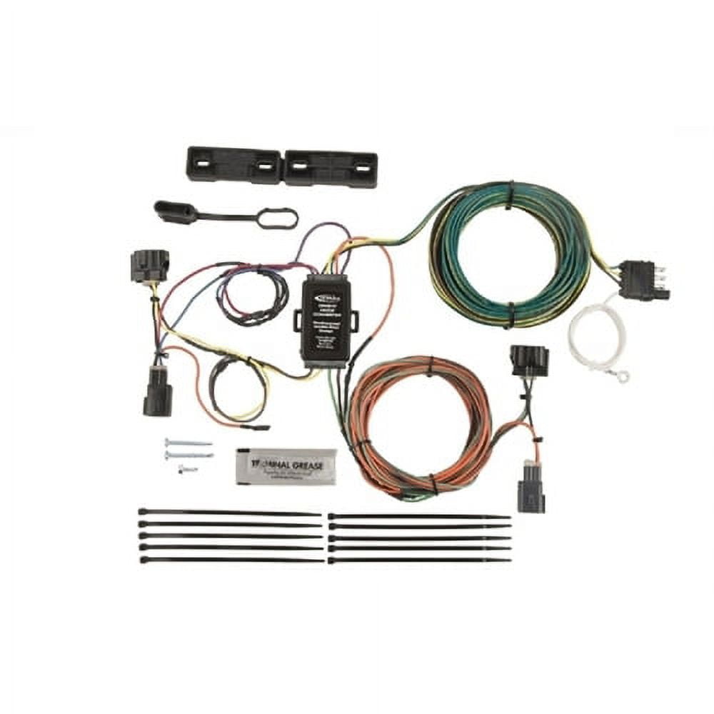 Hopkins Towed Vehicle Wiring Kit 56202, Fits 1997-2006 Jeep Wrangler TJ ...