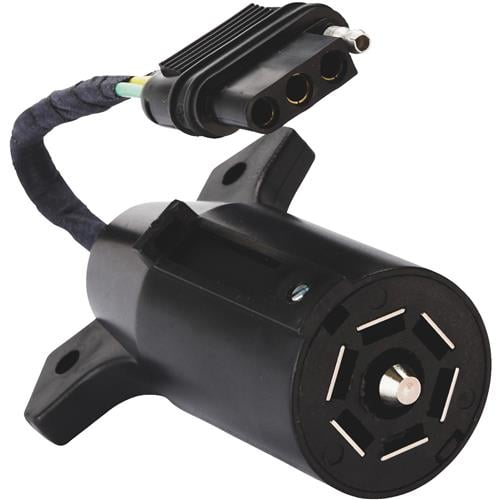 Hopkins Professional 7-Blade to 4-Flat Flex Plug-In Adapter 7RV 4 FLAT ...