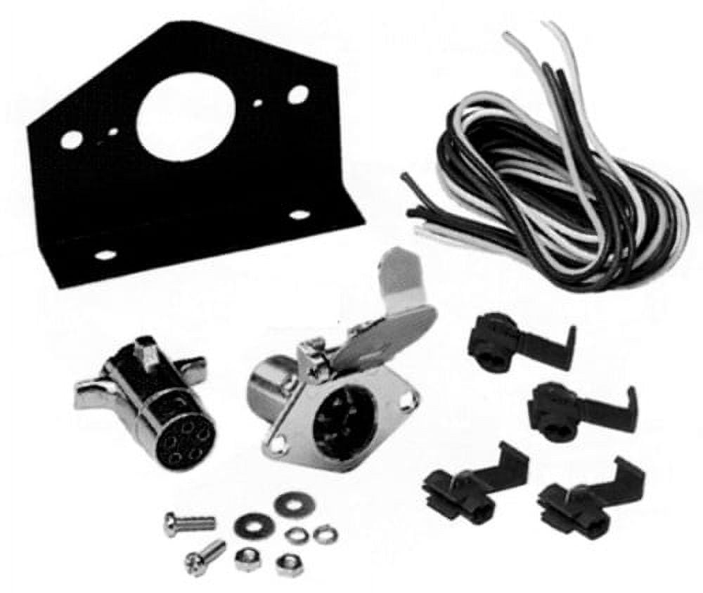 Hopkins Towing Solution 48345 5-Pole Round Connector Kit - Walmart ...