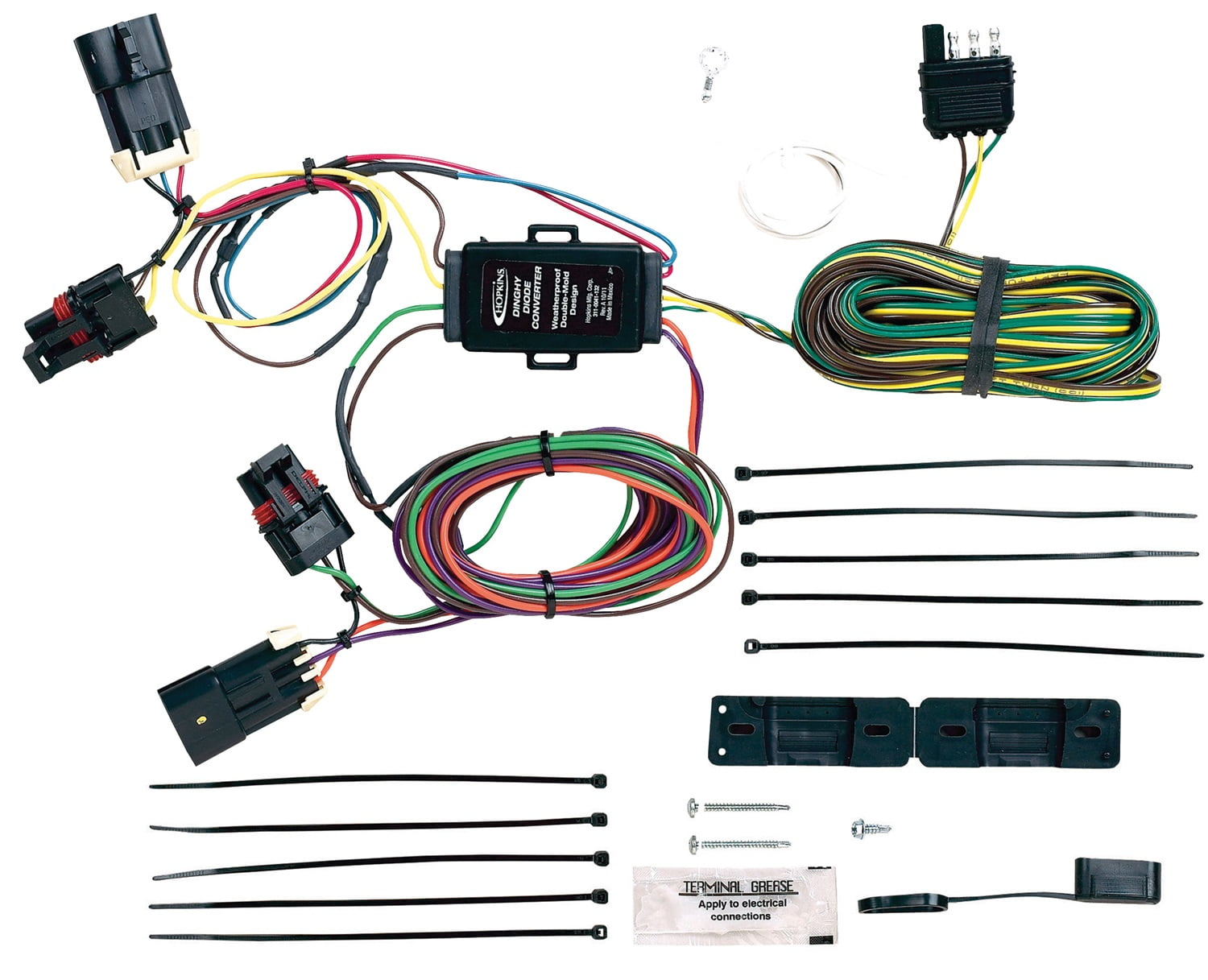 Hopkins Towing Solution 56100 Plug-In Simple Vehicle To Trailer Wiring ...