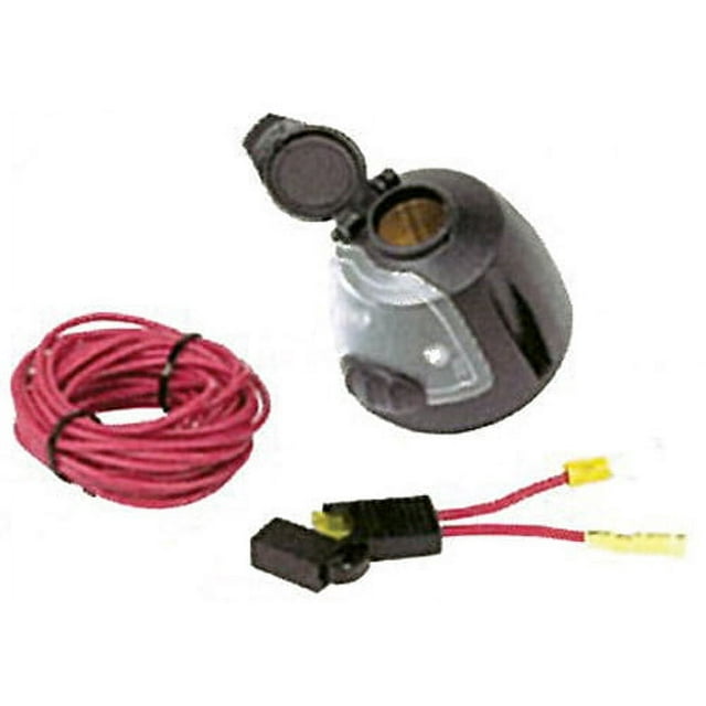 Hopkins Towing Solutions 55125 12V Power Socket w/ Utility Light and ...
