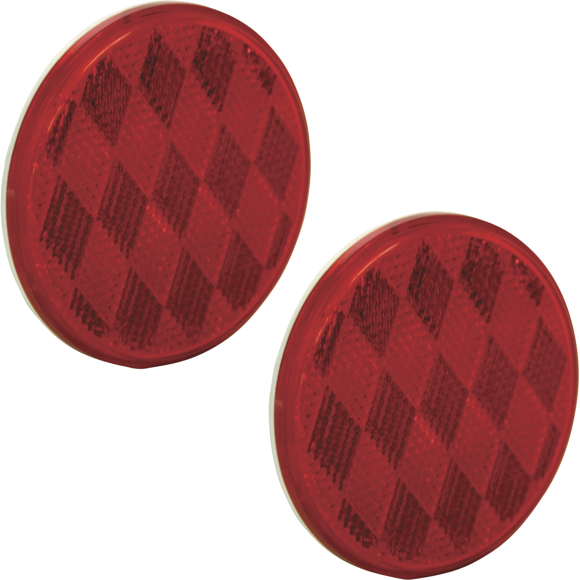 Hopkins Towing Solutions Red Round Stick-on Reflectors, 2-Pk. - Walmart.com