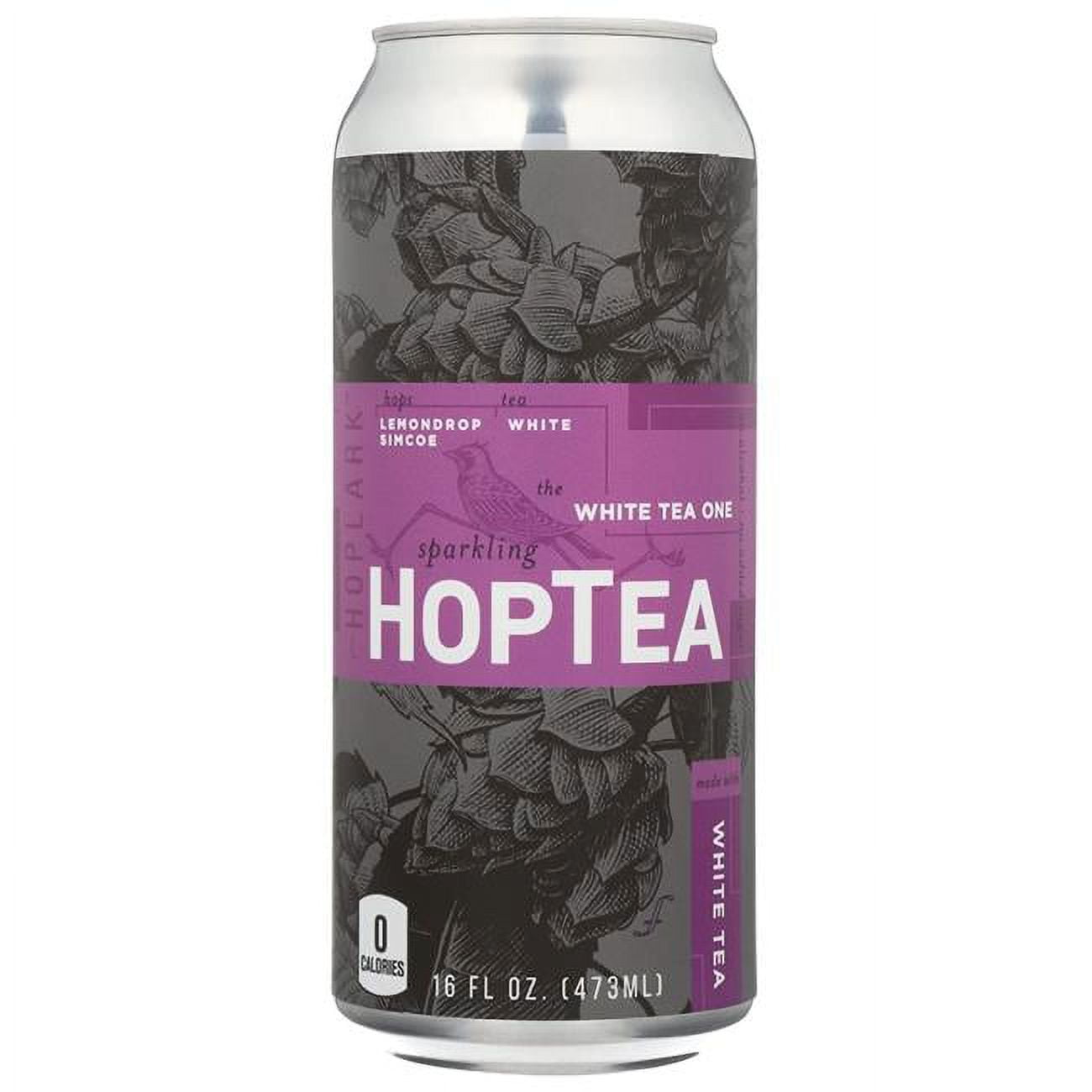 Hoplark White Tea One Sparkling HopTea, 16 Fluid Ounce -- 12 per case ...