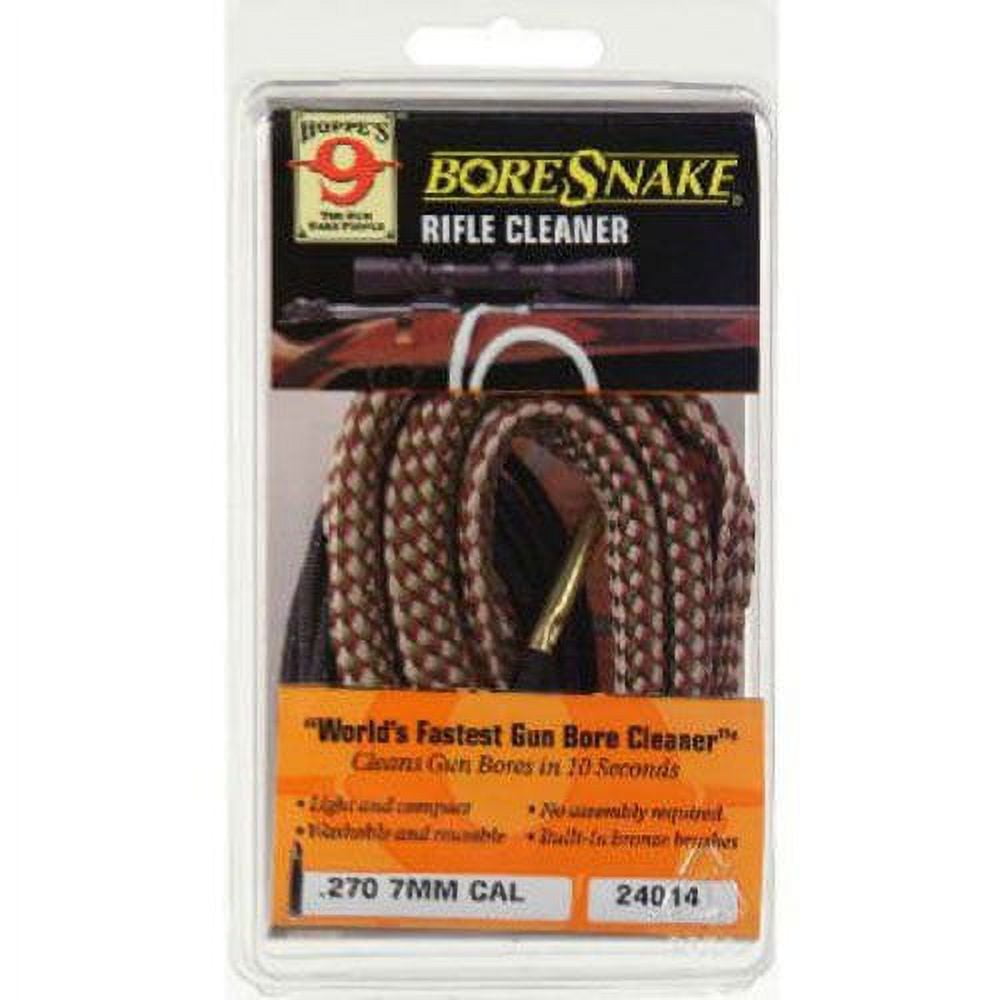 Hoppe's Caliber 24014 Bore Snake Rifle Bore Cleaner, 7mm/270/284/280 ...