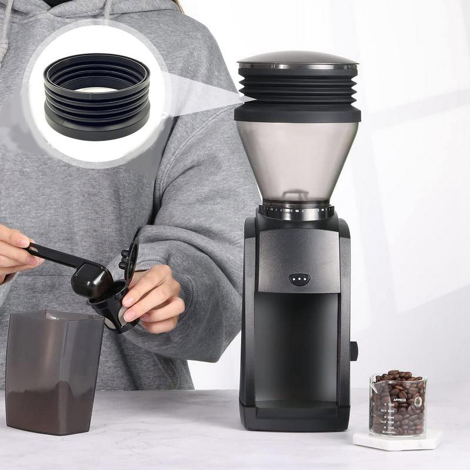 Hoppers Bellow Coffee Beans Grinder Single Dose - Walmart.com