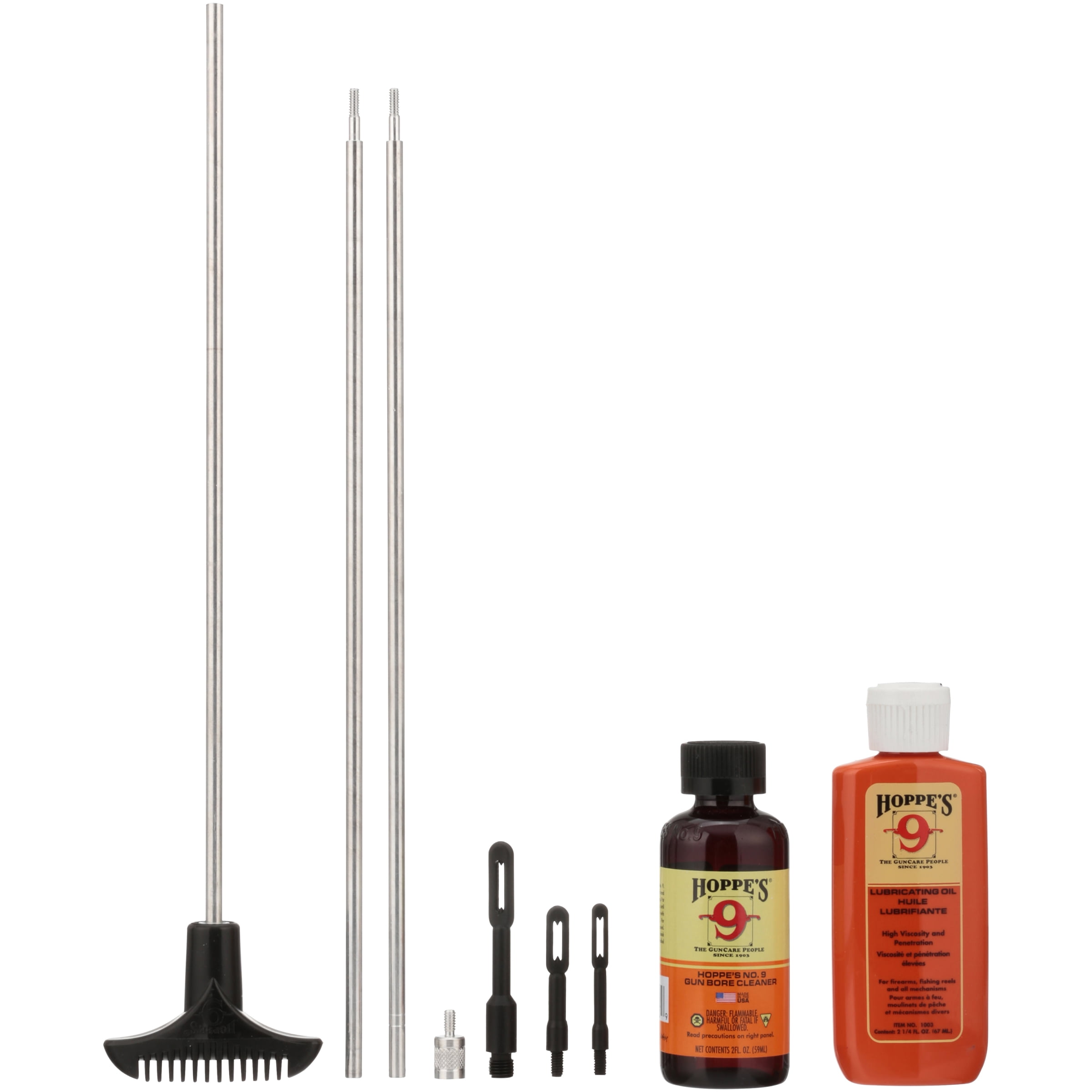Hoppes Clamshell Kits UOB Cleaning Kit Rifle Shotgun Clam E/F - Walmart.com