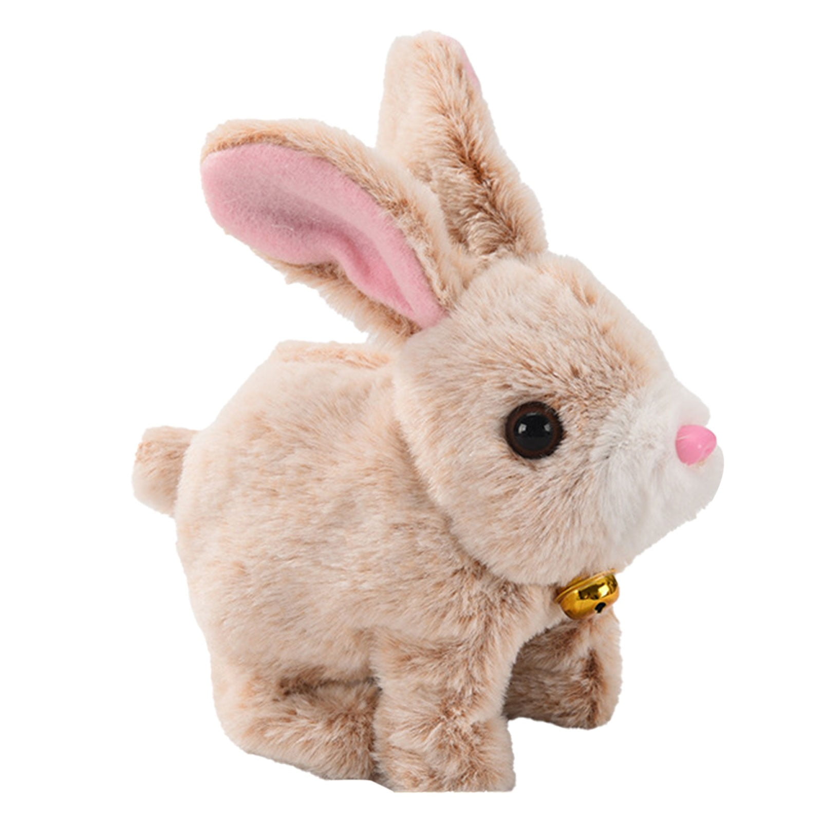 Hopping Rabbit Interactive Electronic Pet Plush Bunny Toy with Sounds ...