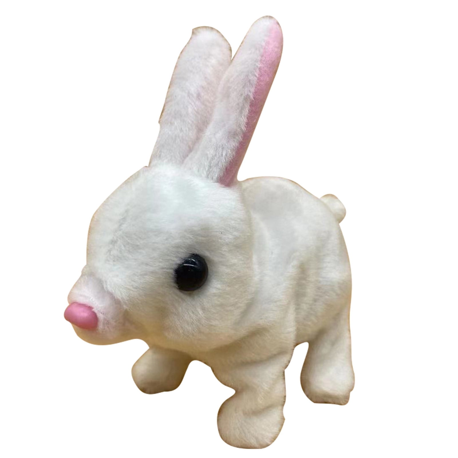 Hopping Rabbit Interactive Electronic Pet Plush Bunny Toy with Sounds ...