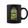 Hoppy Holidays Frog Santa Toad Animals Lover Christmas Frog Coffee Mugs ...