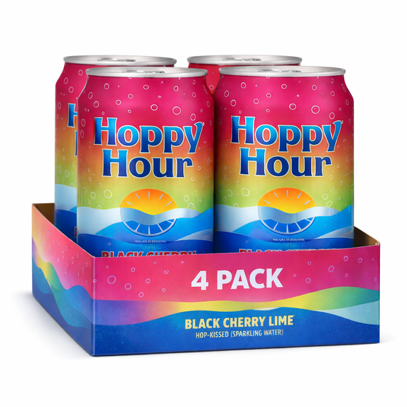 Hoppy Hour Sparkling Adaptogen Hop Water with Lion’s Mane & L-Theanine ...