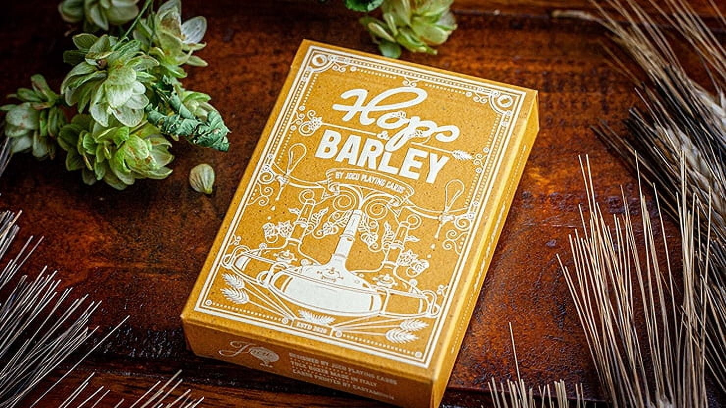 Hops & Barley (Pale Gold Pilsner) Beer Playing Cards by JOCU Playing ...