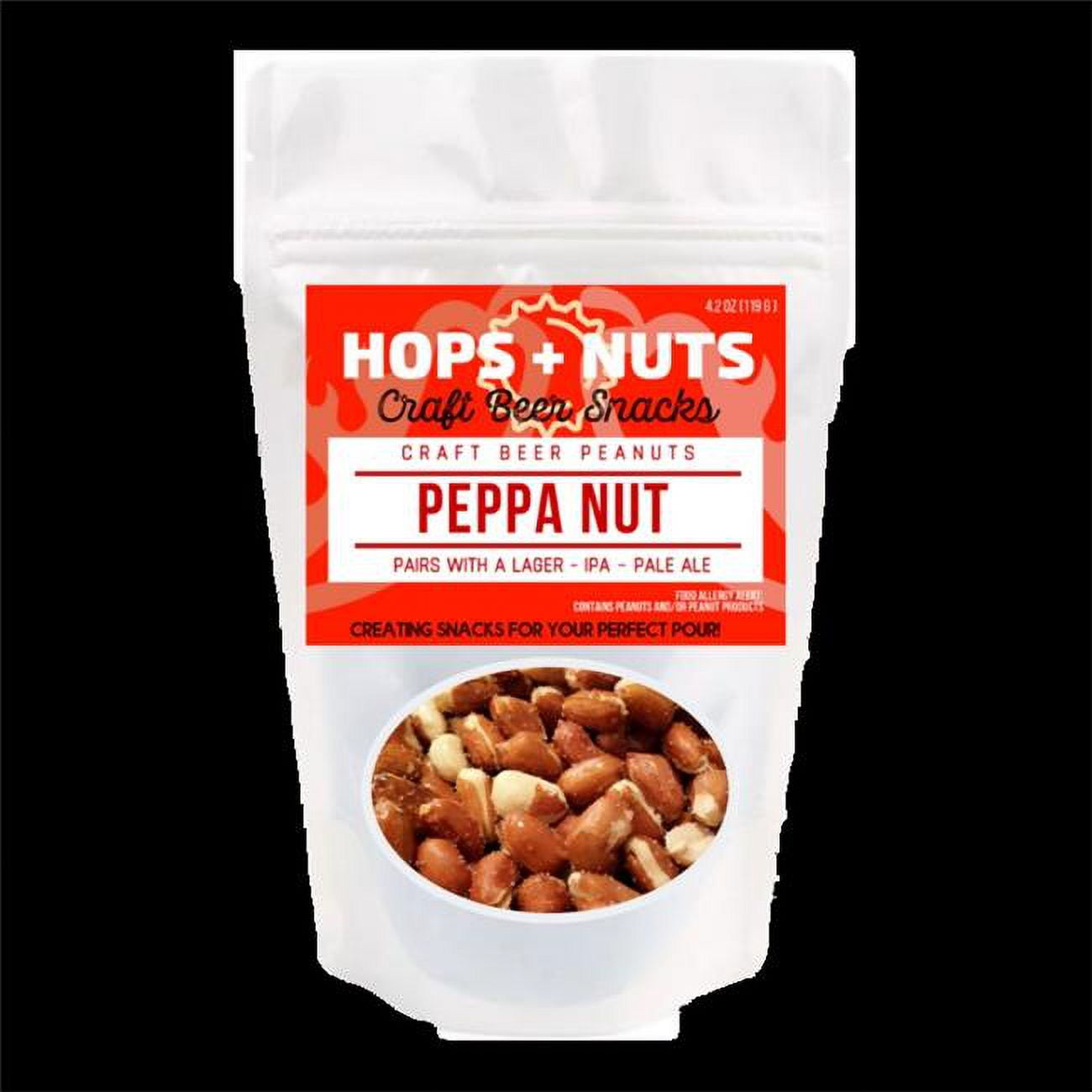 Hops & Nuts PEP4 Peppa Nut Peanuts Craft Roasted - Walmart.com