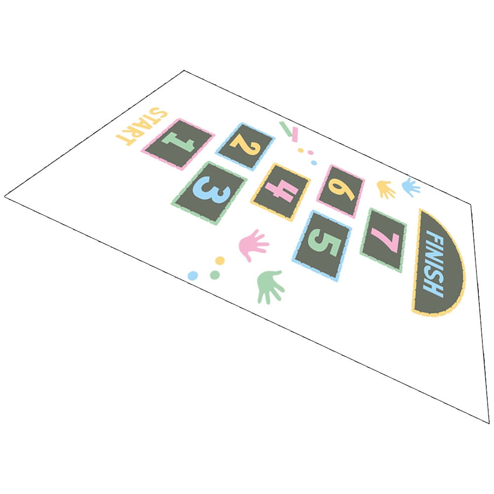 Hopscotch Floor Hopscotch Number Game Floor Decal Wall Games Funny ...