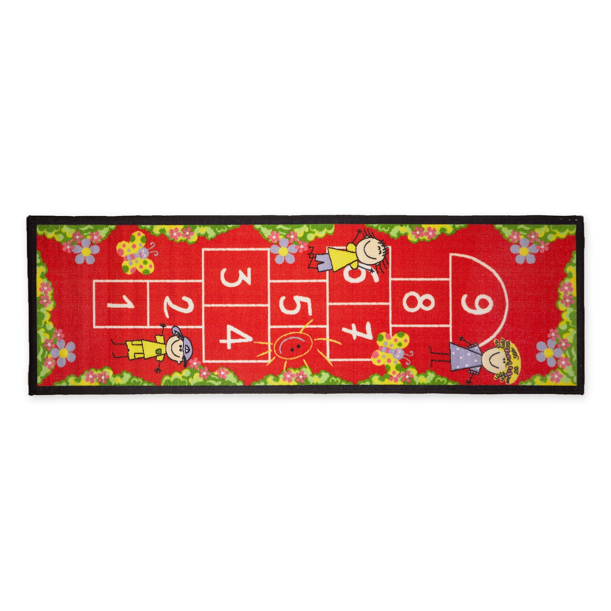 Hopscotch Rug Childs Play 24x76 - Walmart.com