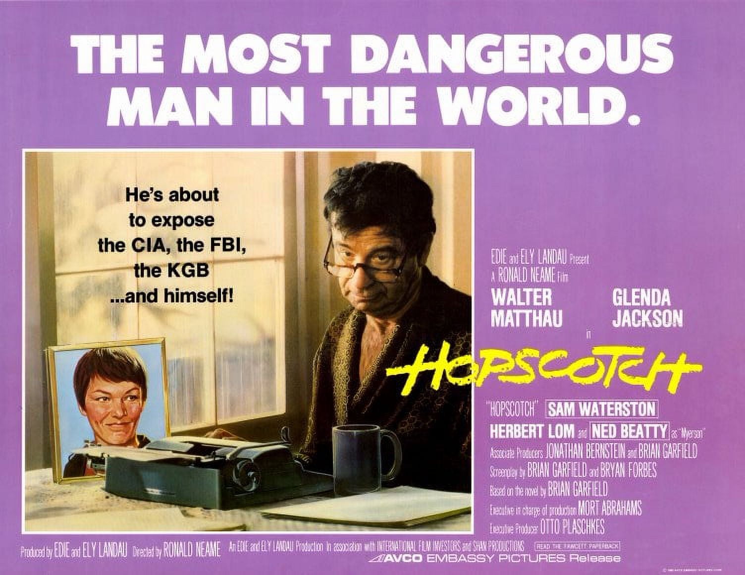 Hopscotch - movie POSTER (Style B) (11" x 14") (1980) - Walmart.com