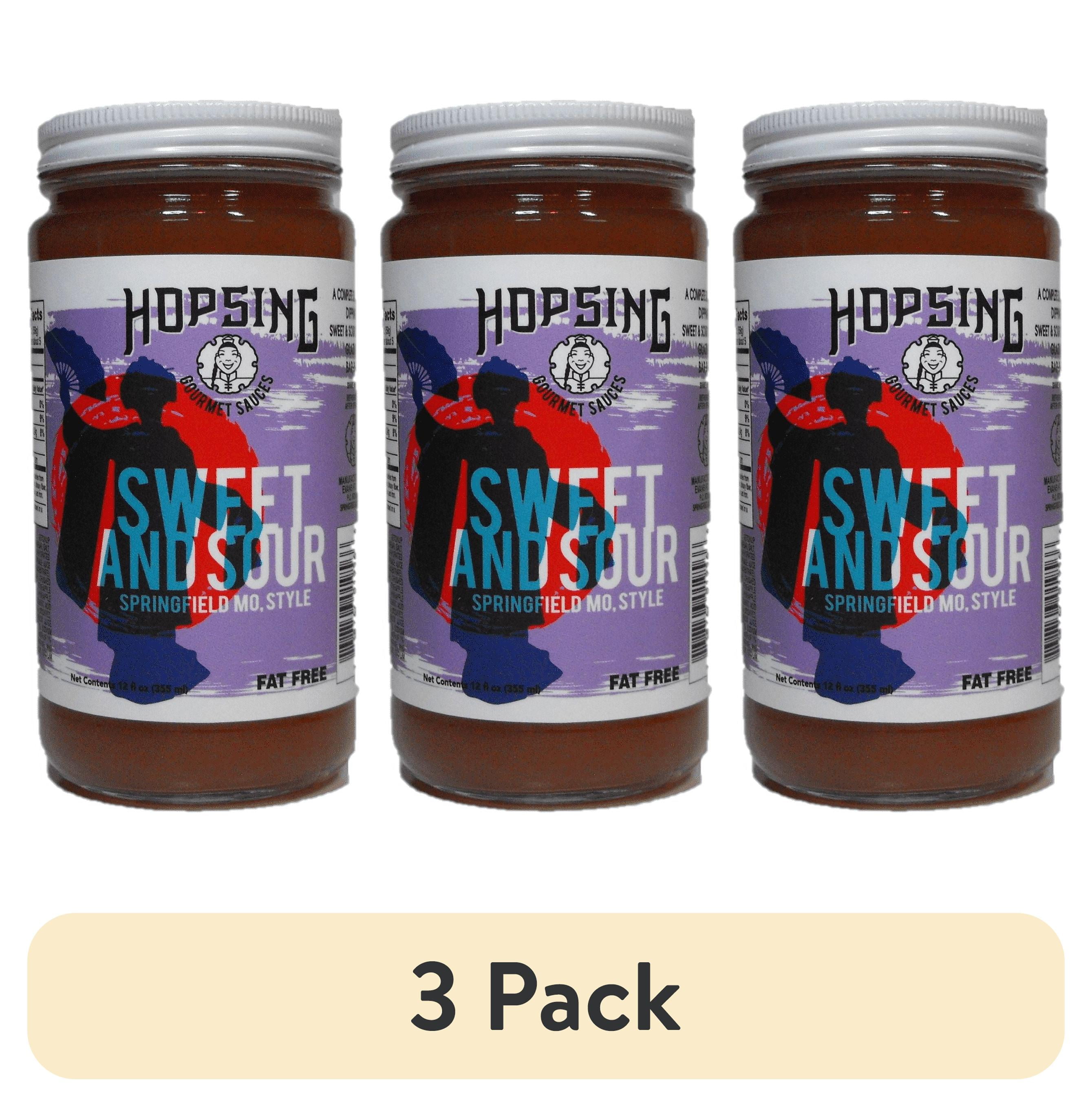 (3 pack) Hopsing Sauce-Sweet Sour sauce 12 oz - Walmart.com