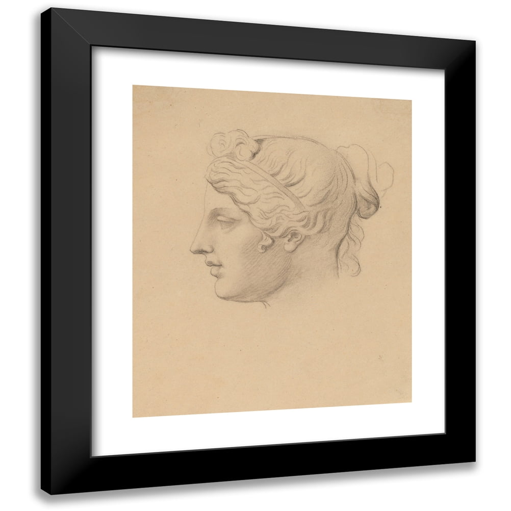 Horatio Greenough 15x17 Black Modern Framed Museum Art Print Titled ...