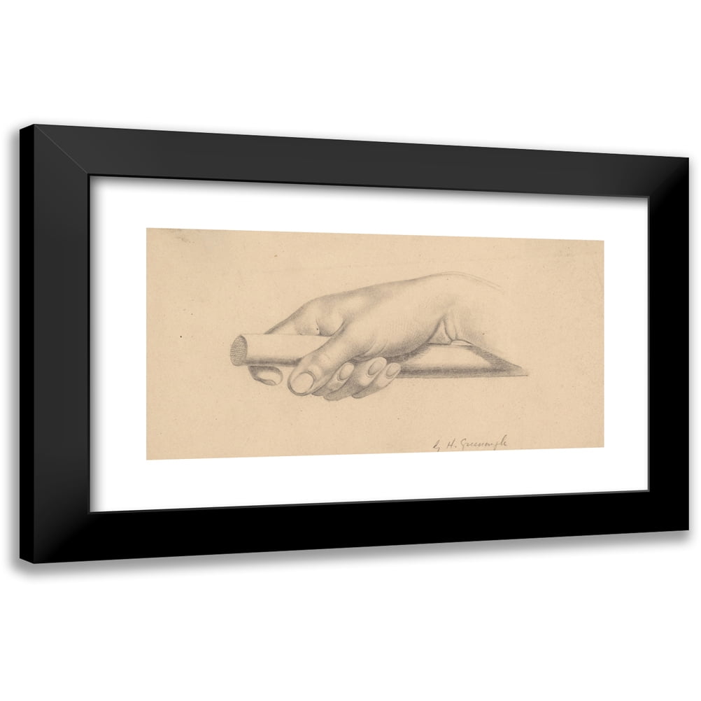 Horatio Greenough 18x11 Black Modern Framed Museum Art Print Titled ...