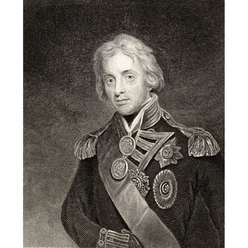 Horatio Nelson Viscount Nelson Lord Nelson 1758-1805. British Naval ...