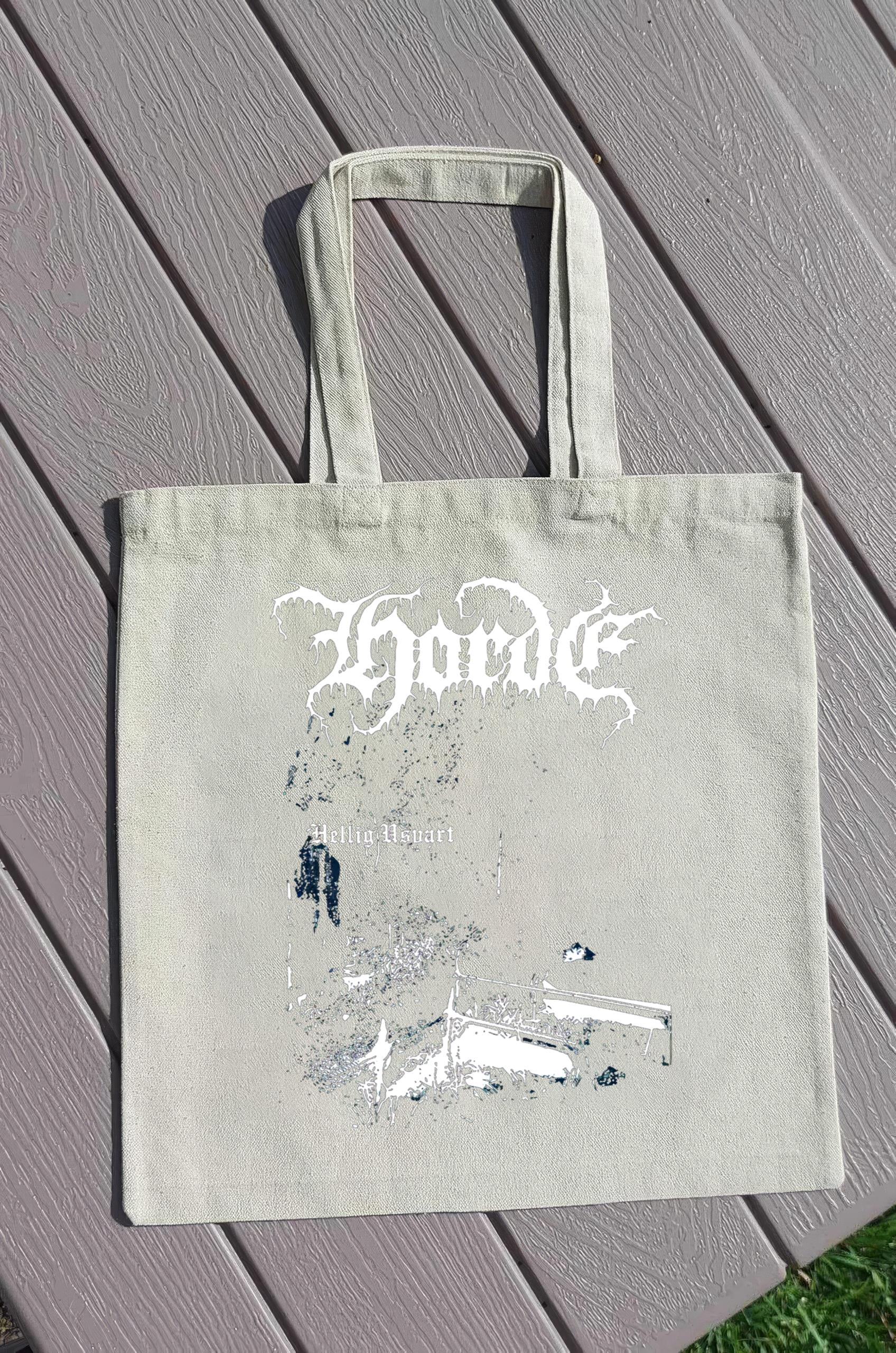 Horde Hellig Usvart Australian Black Metal Band Music Tote Bag S ...
