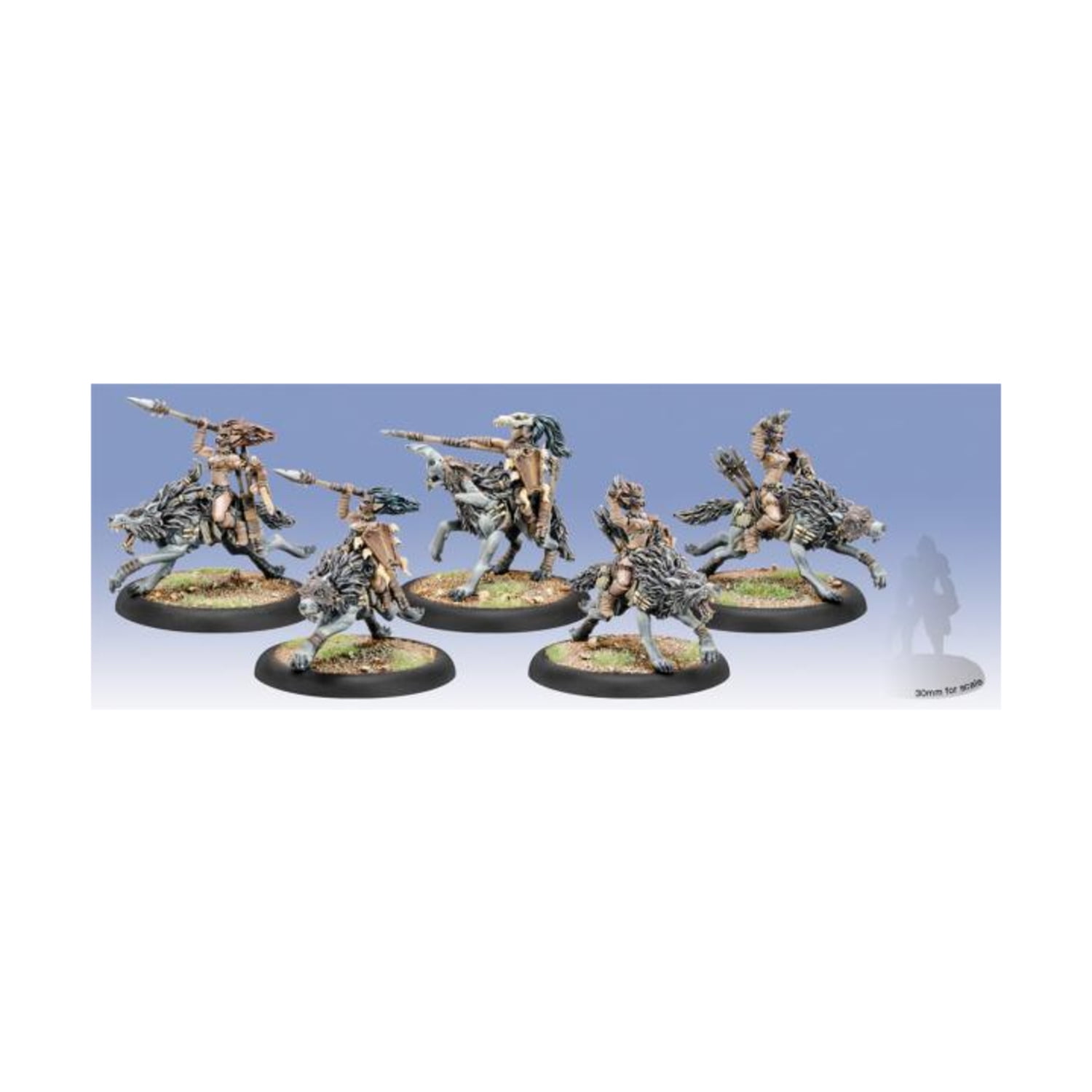 Tharn Wolf Riders Light Cavalry Unit (5) - Walmart.com