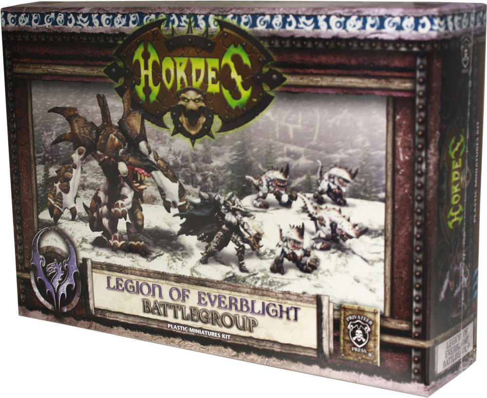 Hordes Legion of Everblight Battlegroup Plastic Miniatures Kit ...