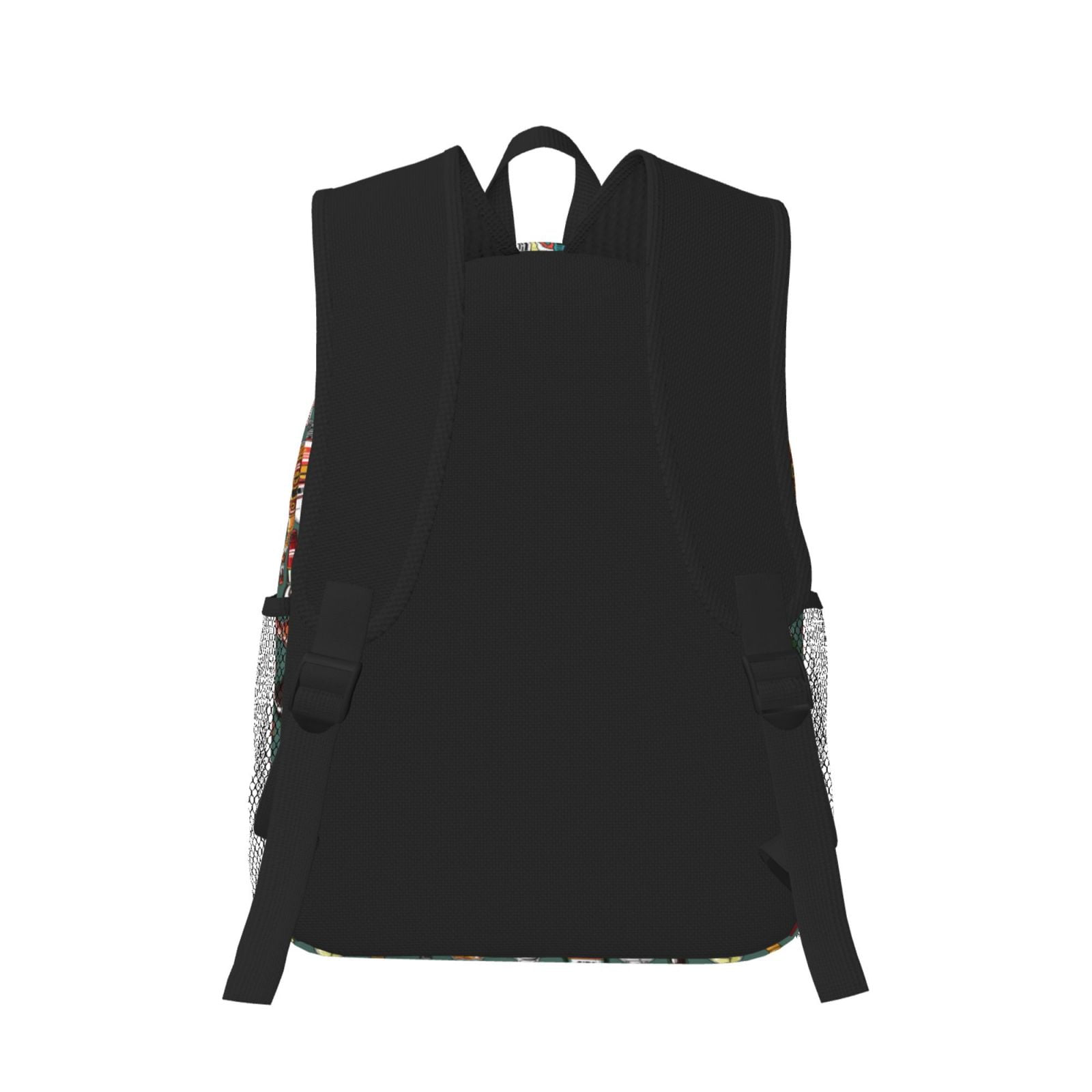 Horeoi Alcohol Bottles Print Casual Backpack for School Work Travel ...