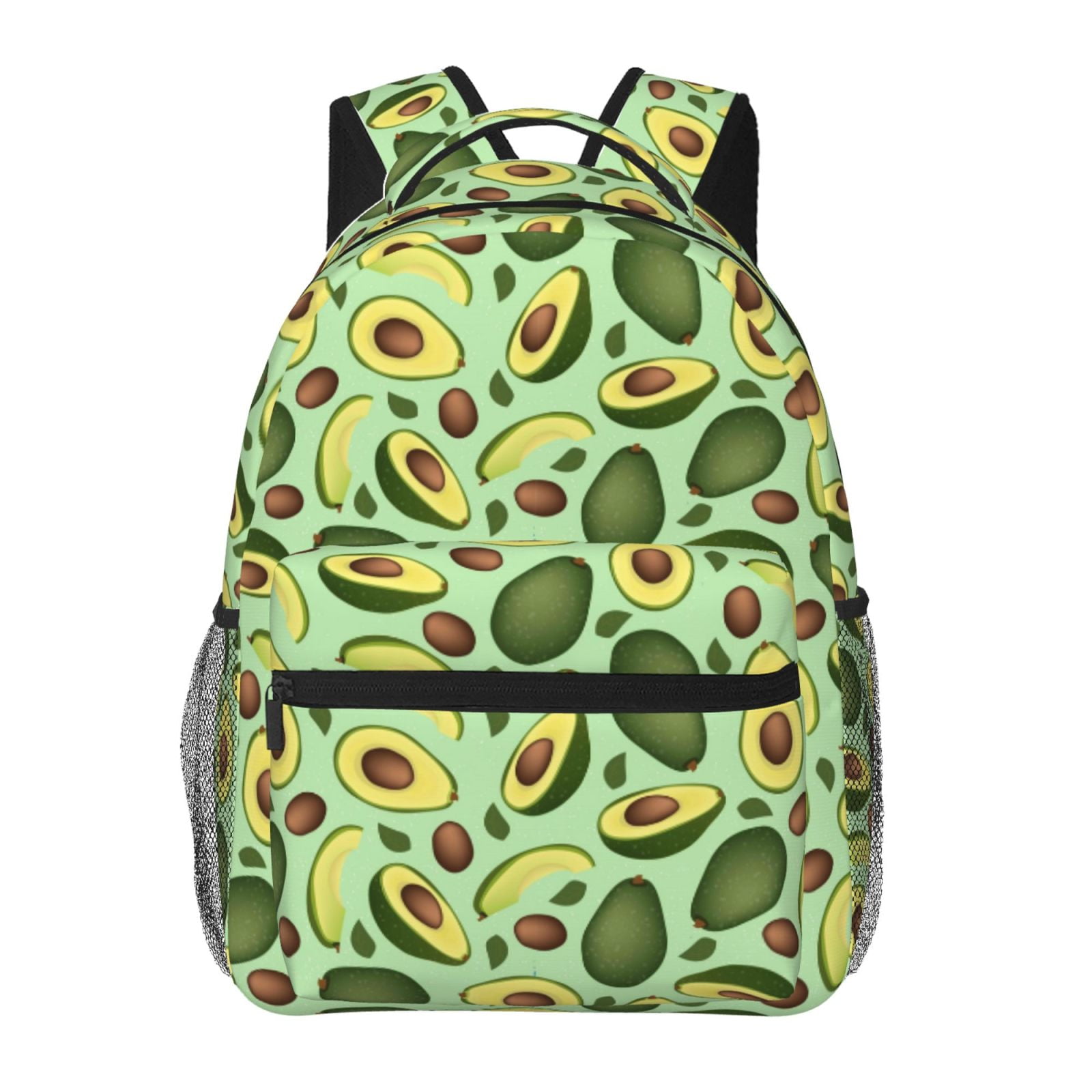 Horeoi Avocado With Seeds Print Eco-Friendly Lightweight Student ...