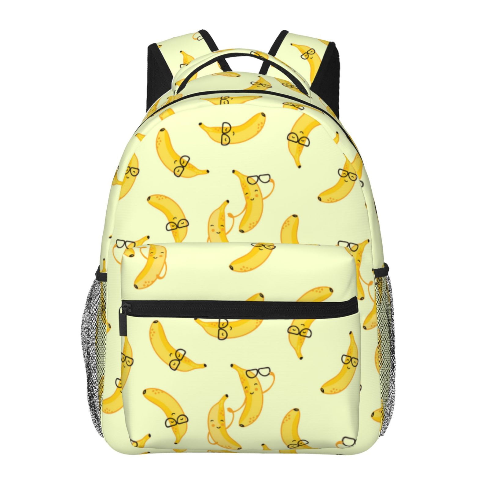 Horeoi Bananas Print Eco-Friendly Lightweight Student Backpack for ...