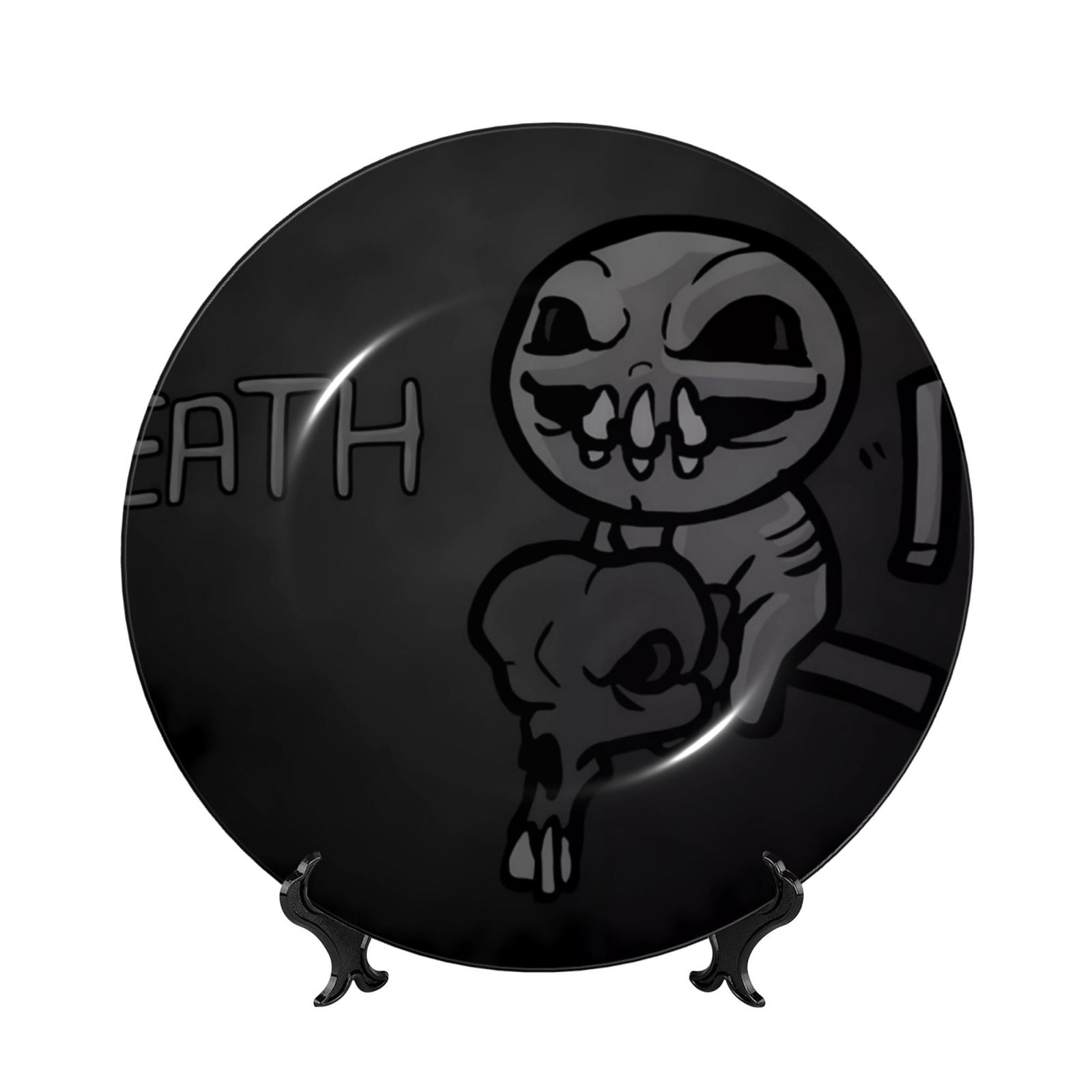 Horeoi The Binding of Isaac Print Bone China Decorative Plate ...