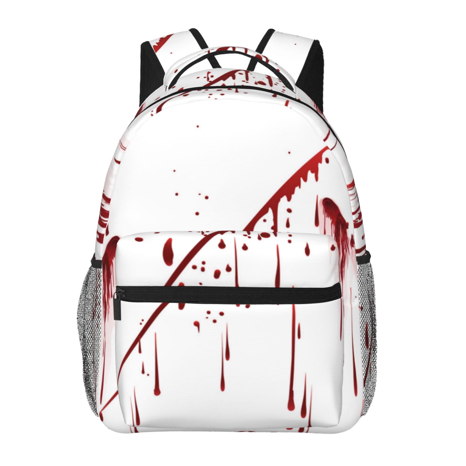 Horeoi Bloody Hand Print Eco-Friendly Lightweight Student Backpack for ...