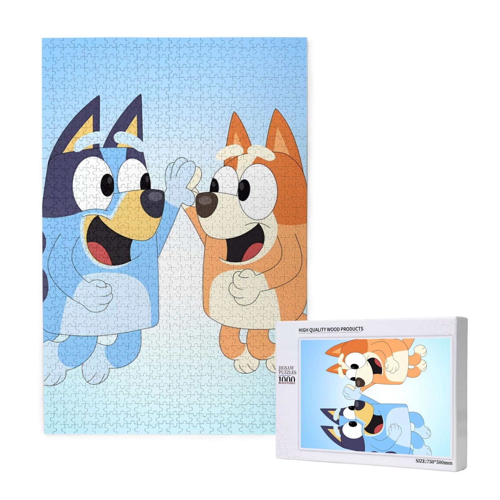 Horeoi Bluey Print 1000 Piece Picture Puzzle, Enlightenment Wisdom ...