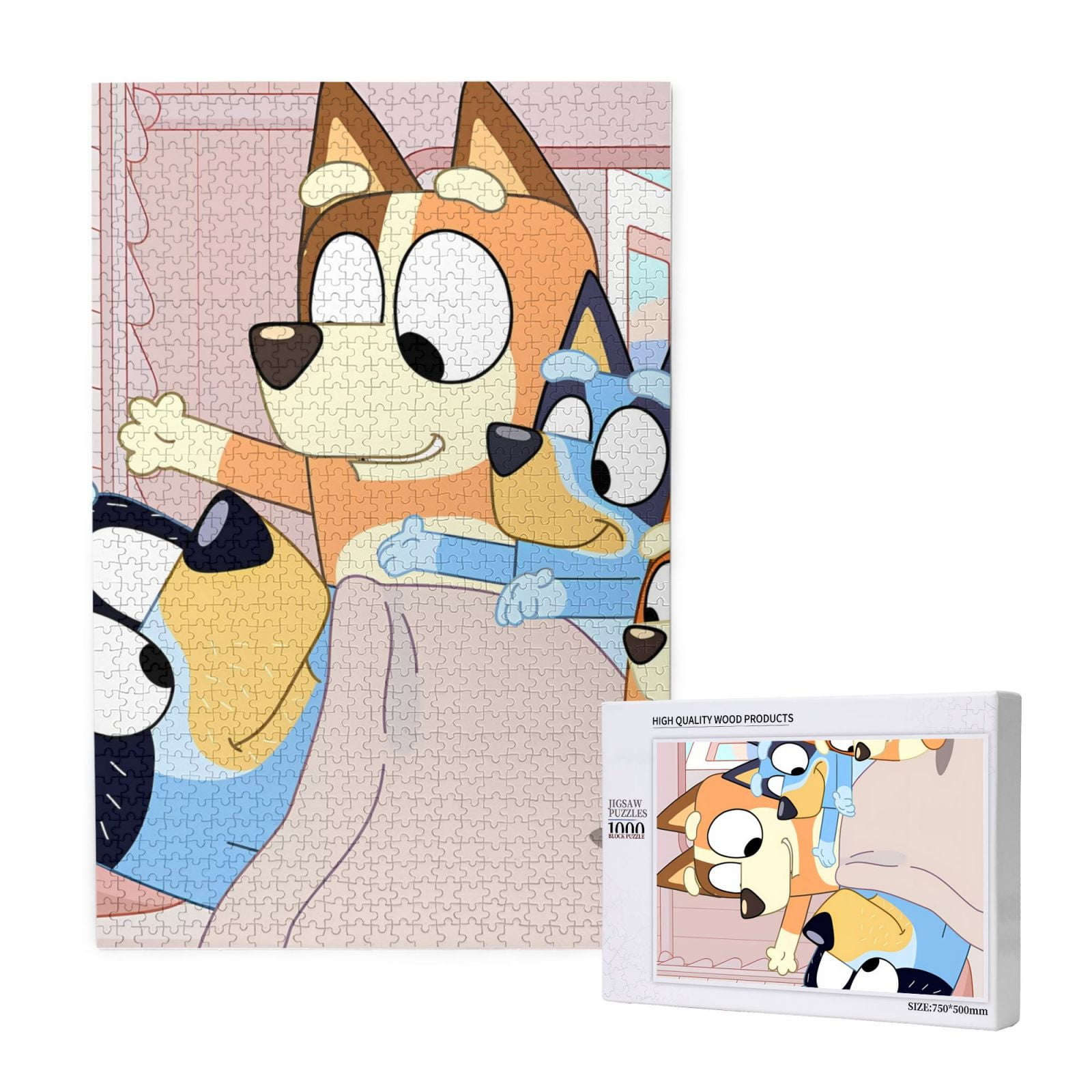 Horeoi Bluey Print 1000 Piece Picture Puzzle, Enlightenment Wisdom ...
