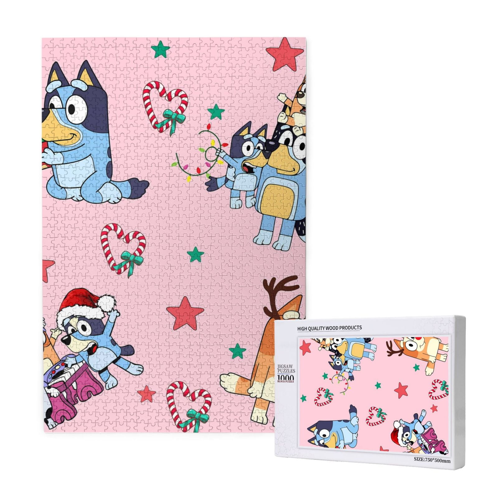 Horeoi Bluey Print 1000 Piece Picture Puzzle, Enlightenment Wisdom ...