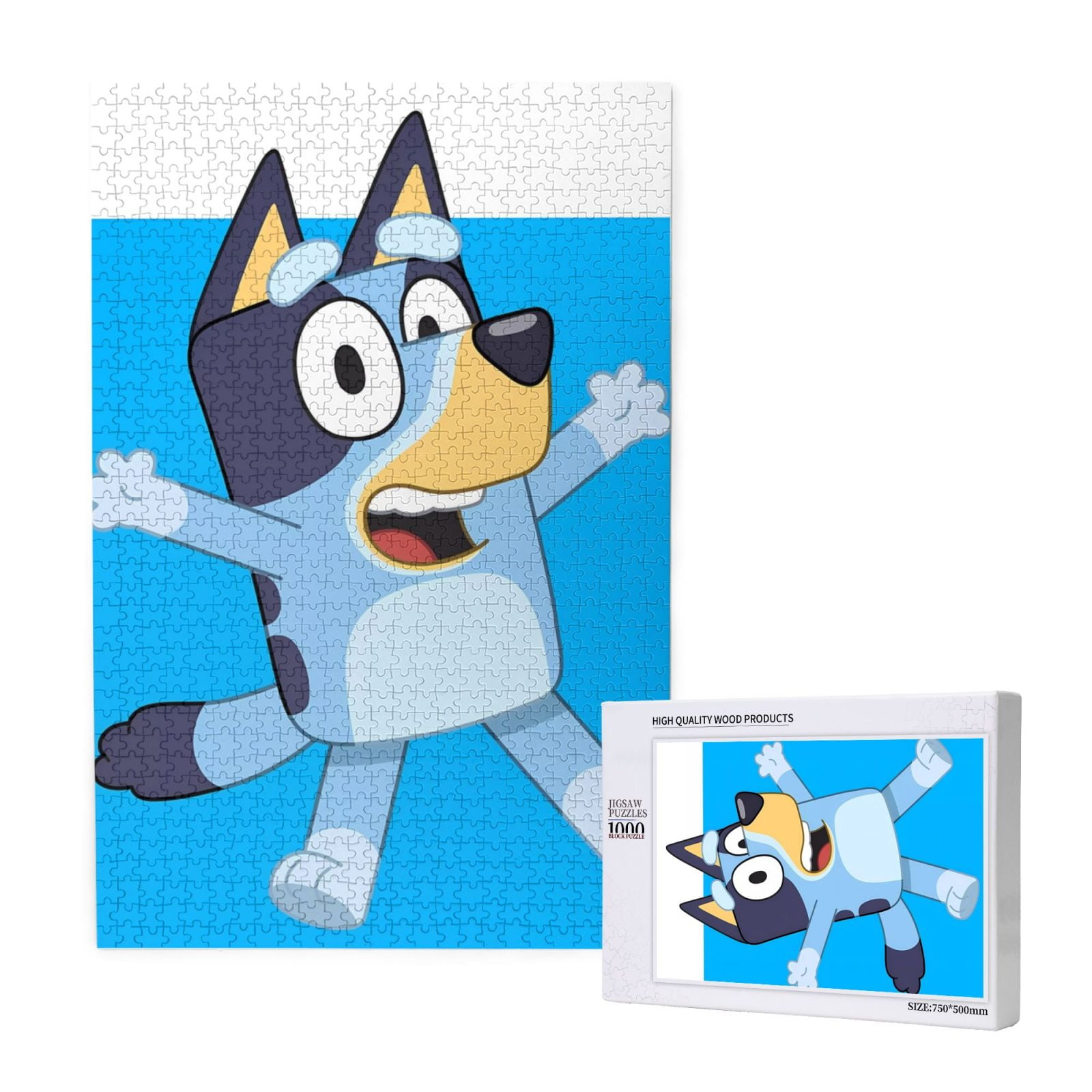 Horeoi Bluey Print 1000 Piece Picture Puzzle, Enlightenment Wisdom ...