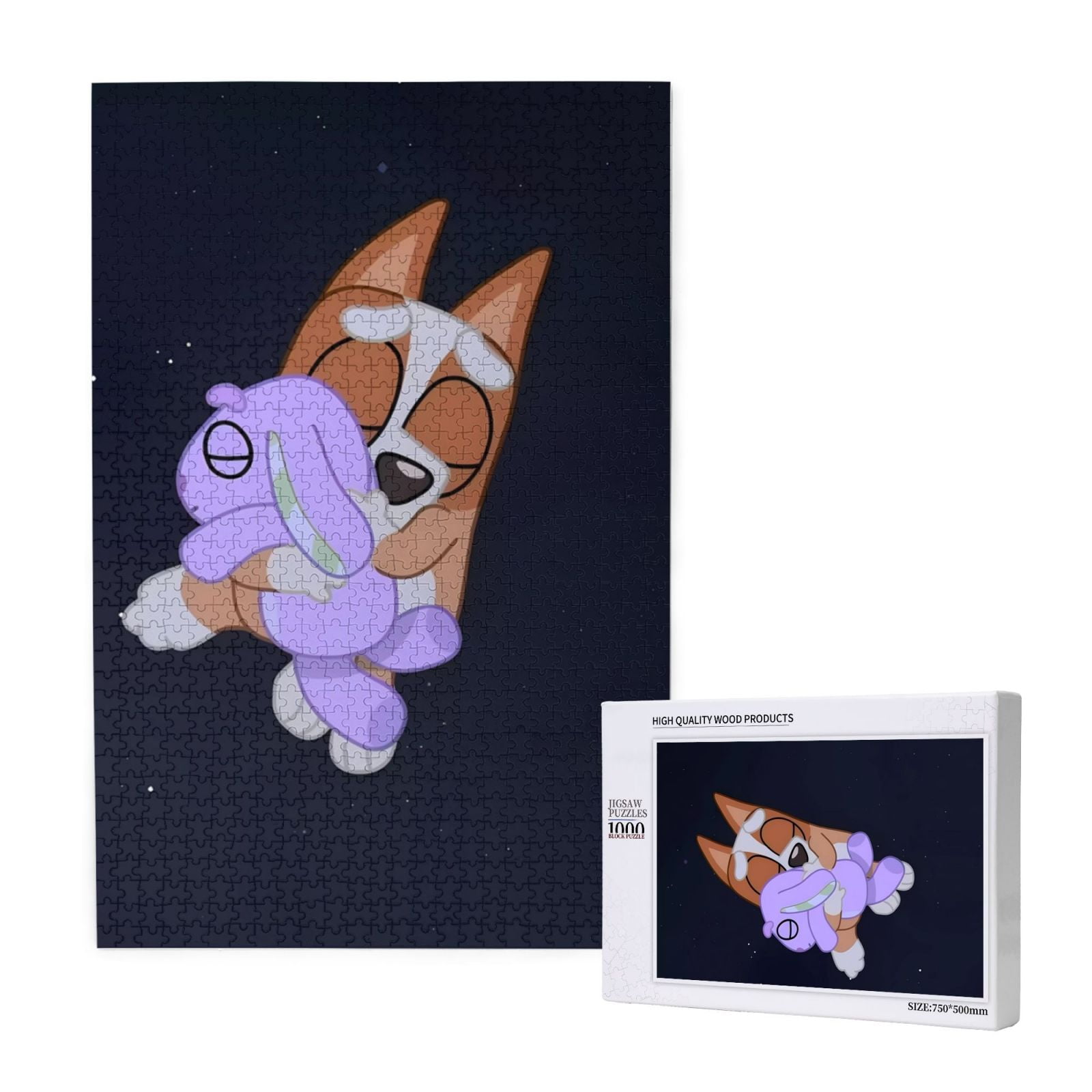 Horeoi Bluey Print 1000 Piece Picture Puzzle, Enlightenment Wisdom ...