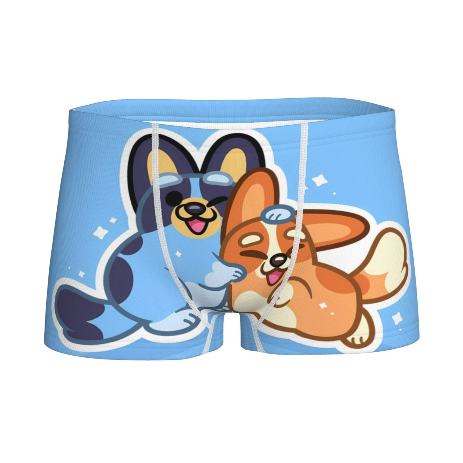 Horeoi Bluey Print Boys' Boxer Briefs, Moisture-wicking Cotton Stretch ...