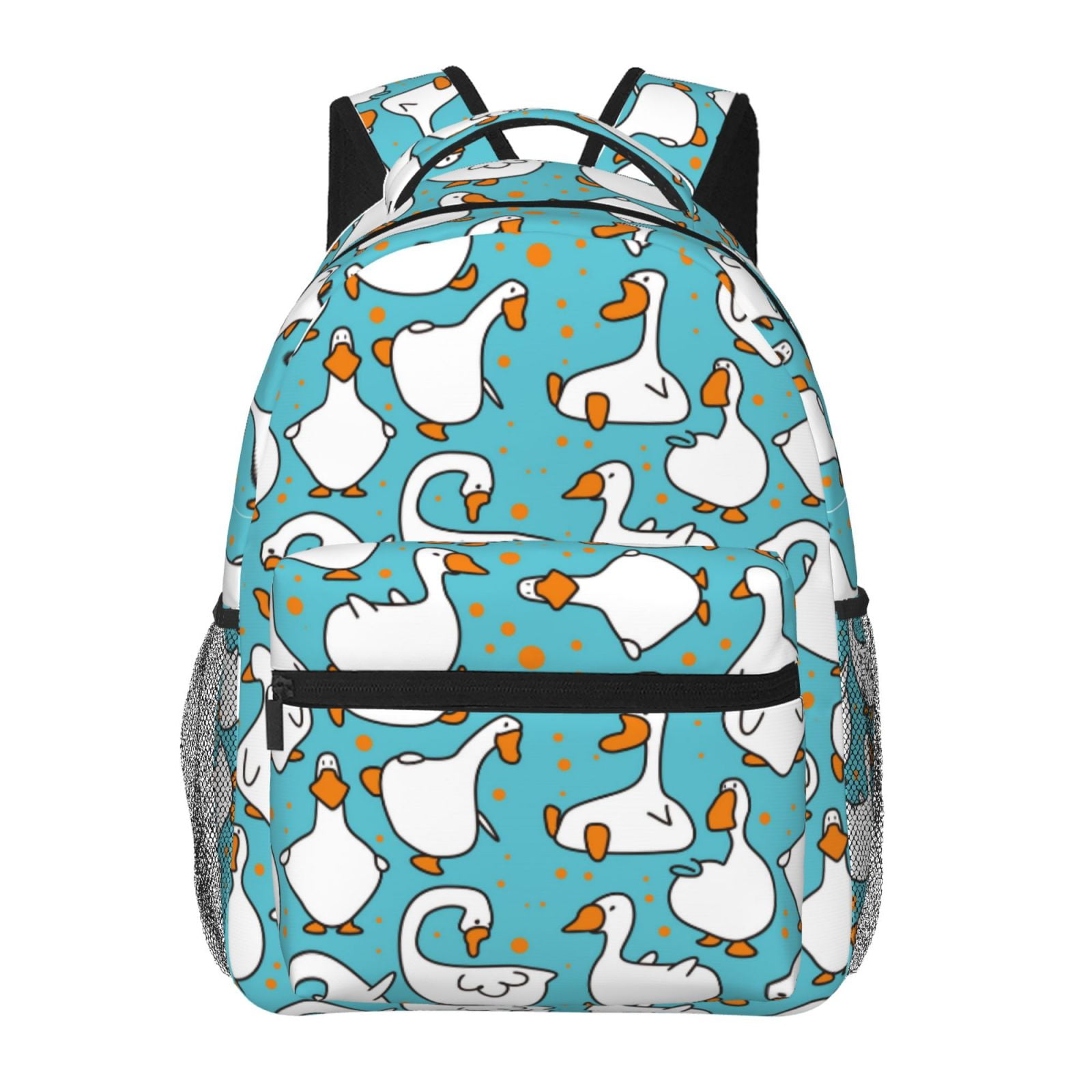 Horeoi Cartoon Funny Goose Print Eco-Friendly Lightweight Student ...