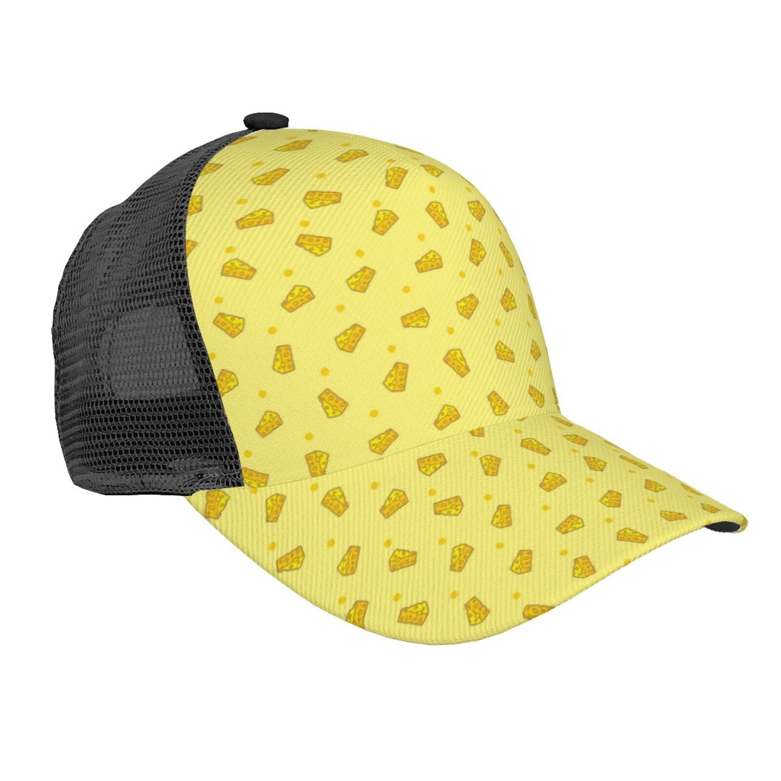 Horeoi Cheese 1 Pattern Baseball Cap, Retro Adjustable Dad Hats, Washed ...