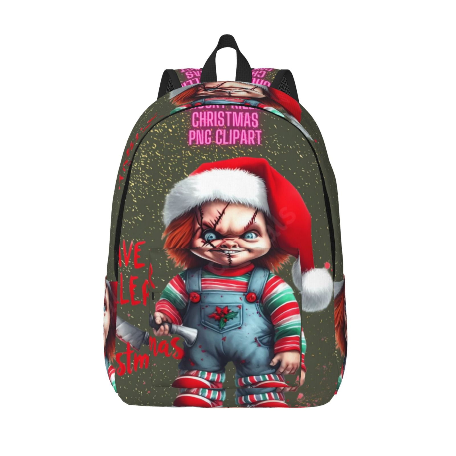 Horeoi Chucky Print Laptop Backpack - Adjustable Shoulder Straps, Water ...