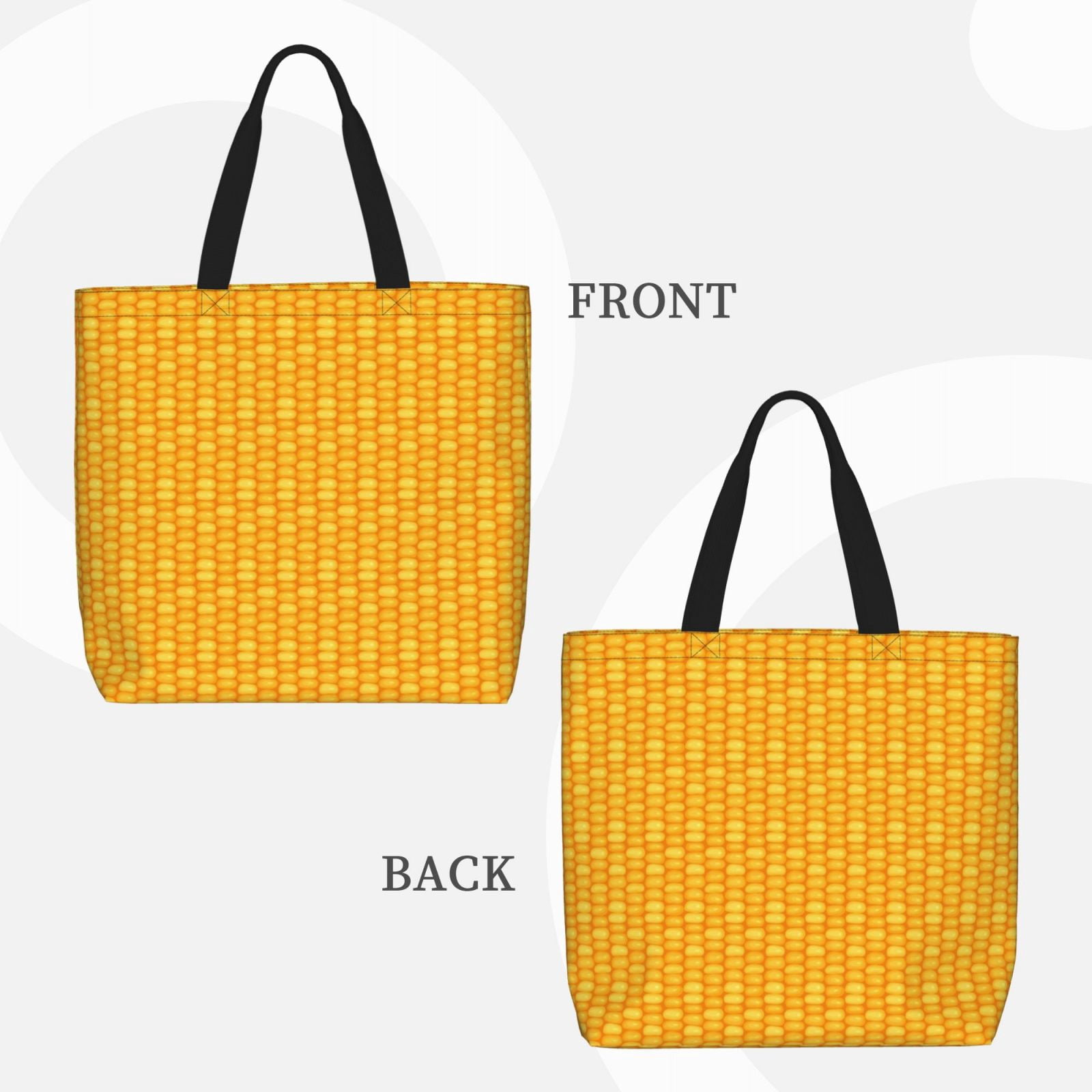 Horeoi Corn Kernels for Reinforced Shoulder Tote Bag Scratch-Proof ...