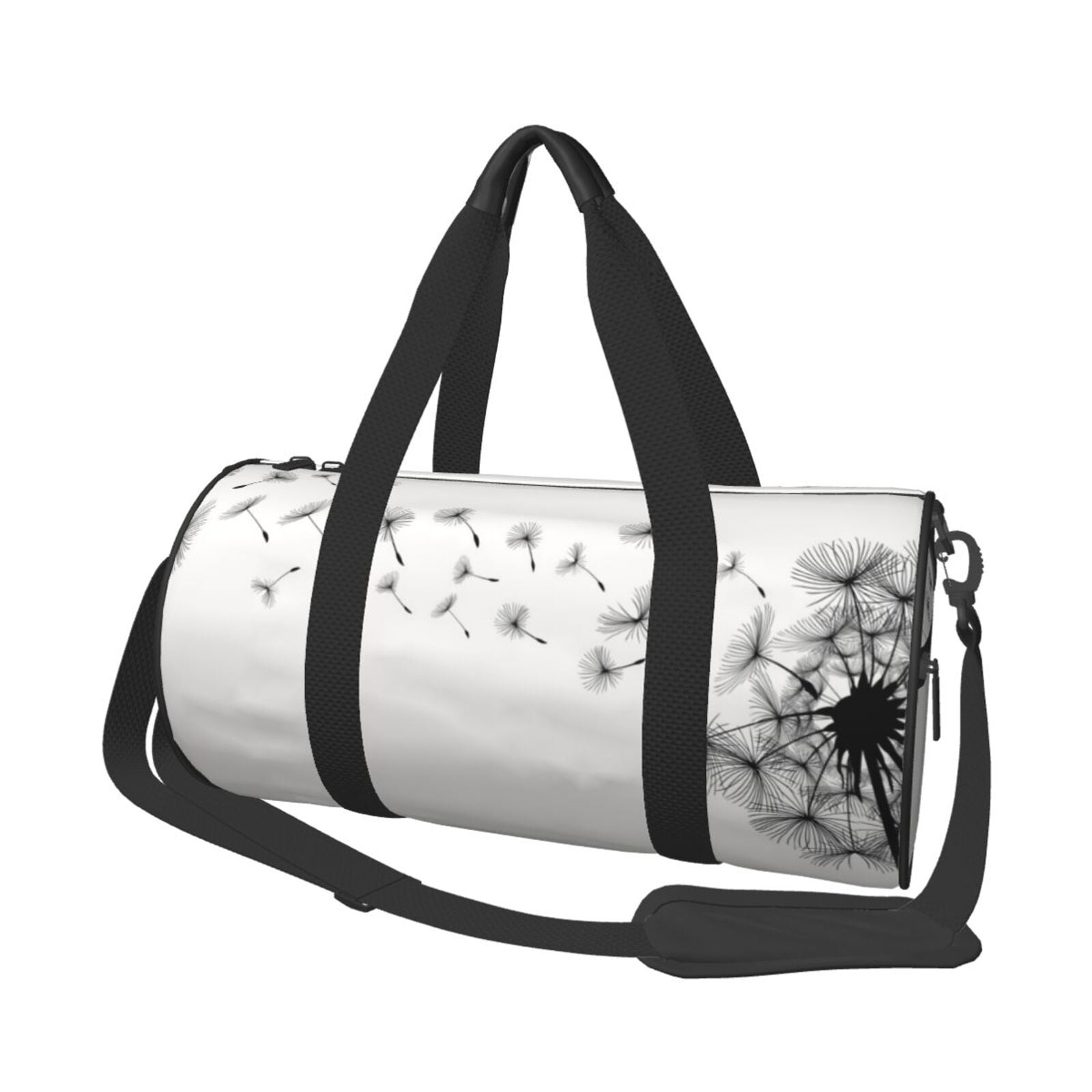 Horeoi Dandelion Blowing In The Wind Print Foldable Travel Duffle Bag ...