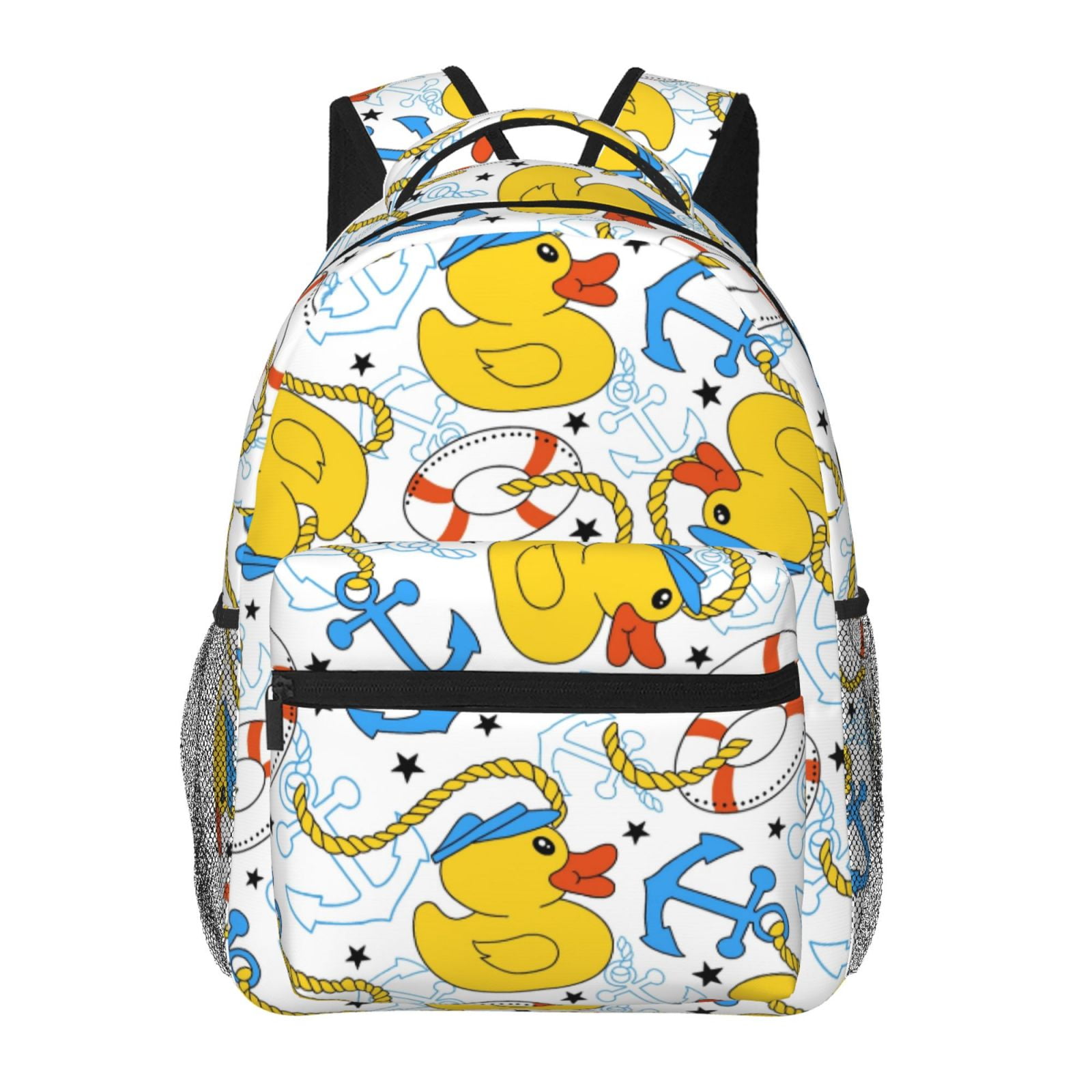 Horeoi Ducks and Anchors Print Eco-Friendly Lightweight Student ...