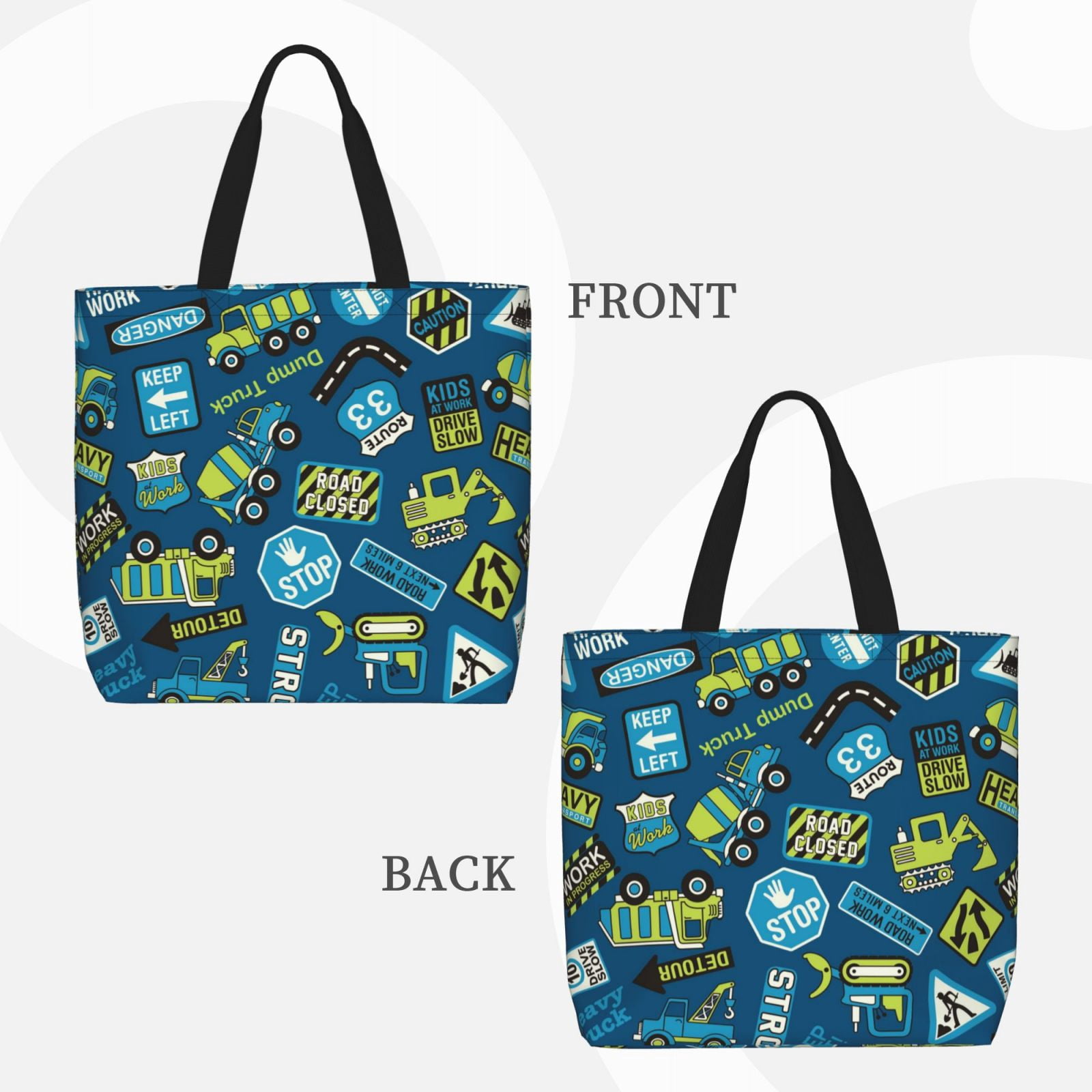 Horeoi Dump Truck for Reinforced Shoulder Tote Bag Scratch-Proof Design ...