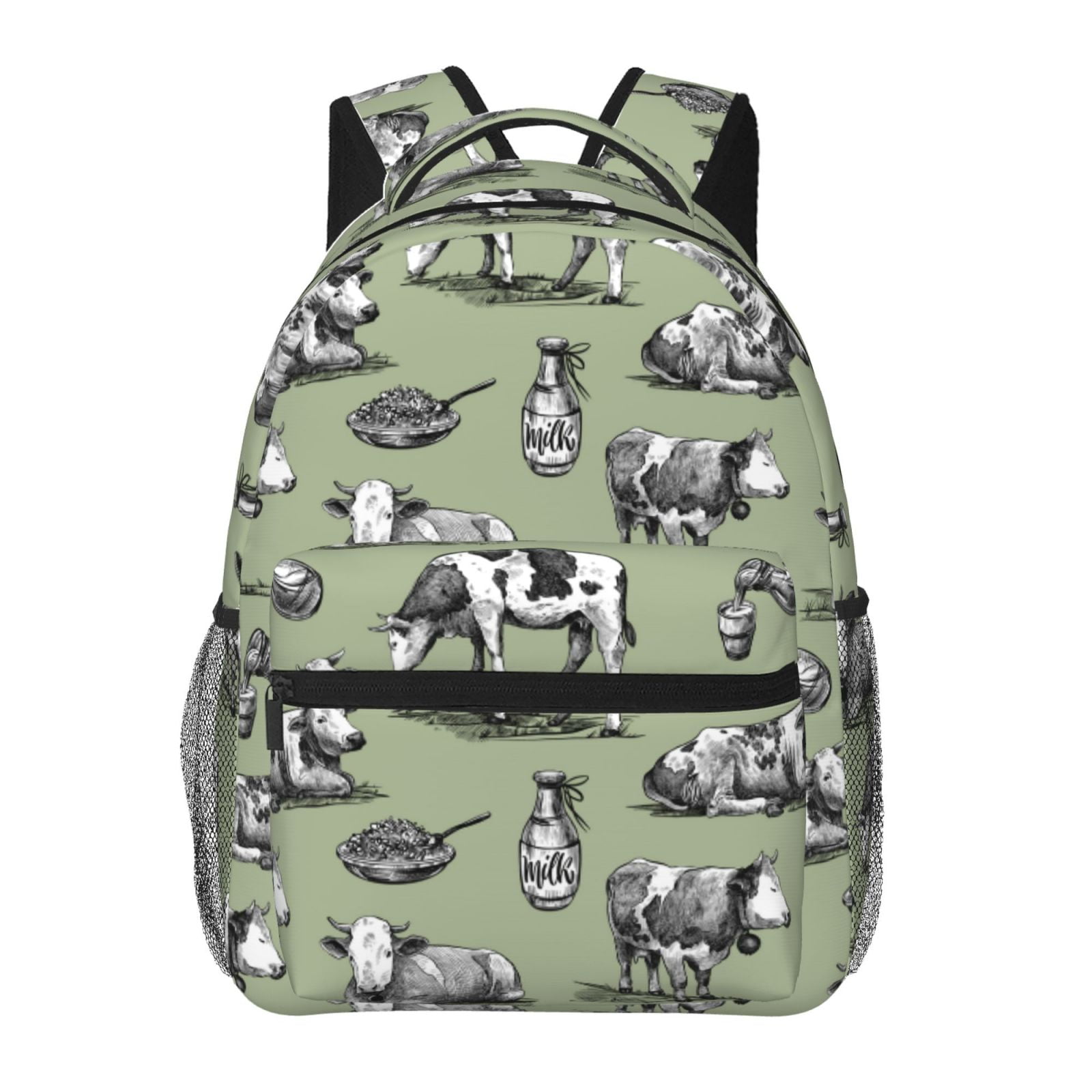 Horeoi Farm Cows Print Eco-Friendly Lightweight Student Backpack for ...