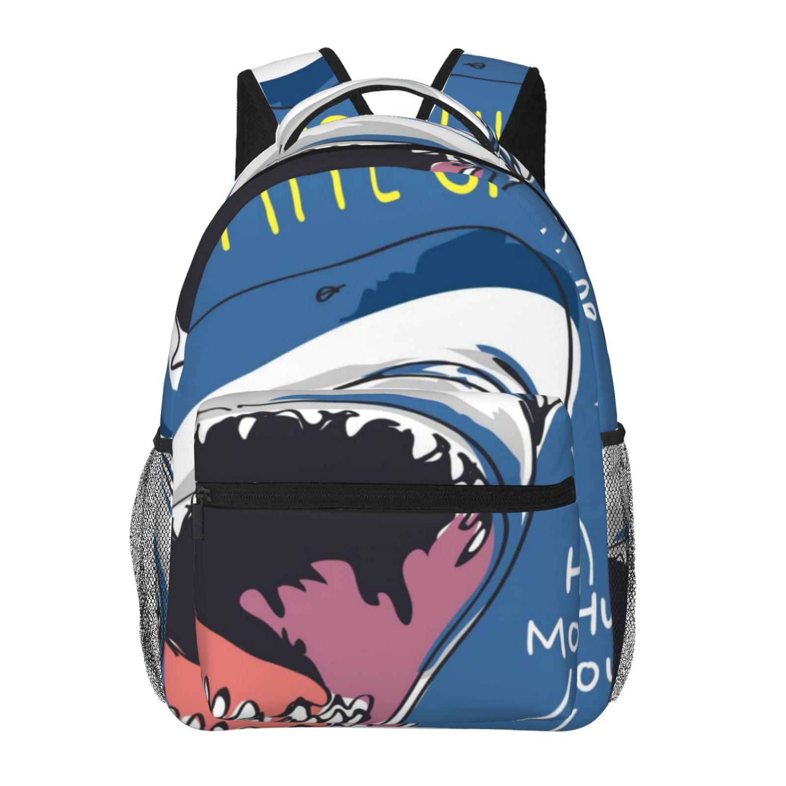 Horeoi Great White Shark Print Eco-Friendly Lightweight Student ...