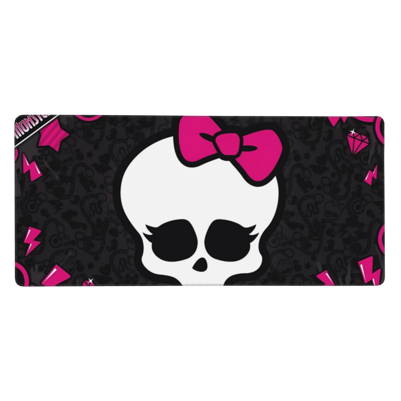 Horeoi Monster High Print Rubber Keyboard Pad Mouse 16x35.5in Wireless ...