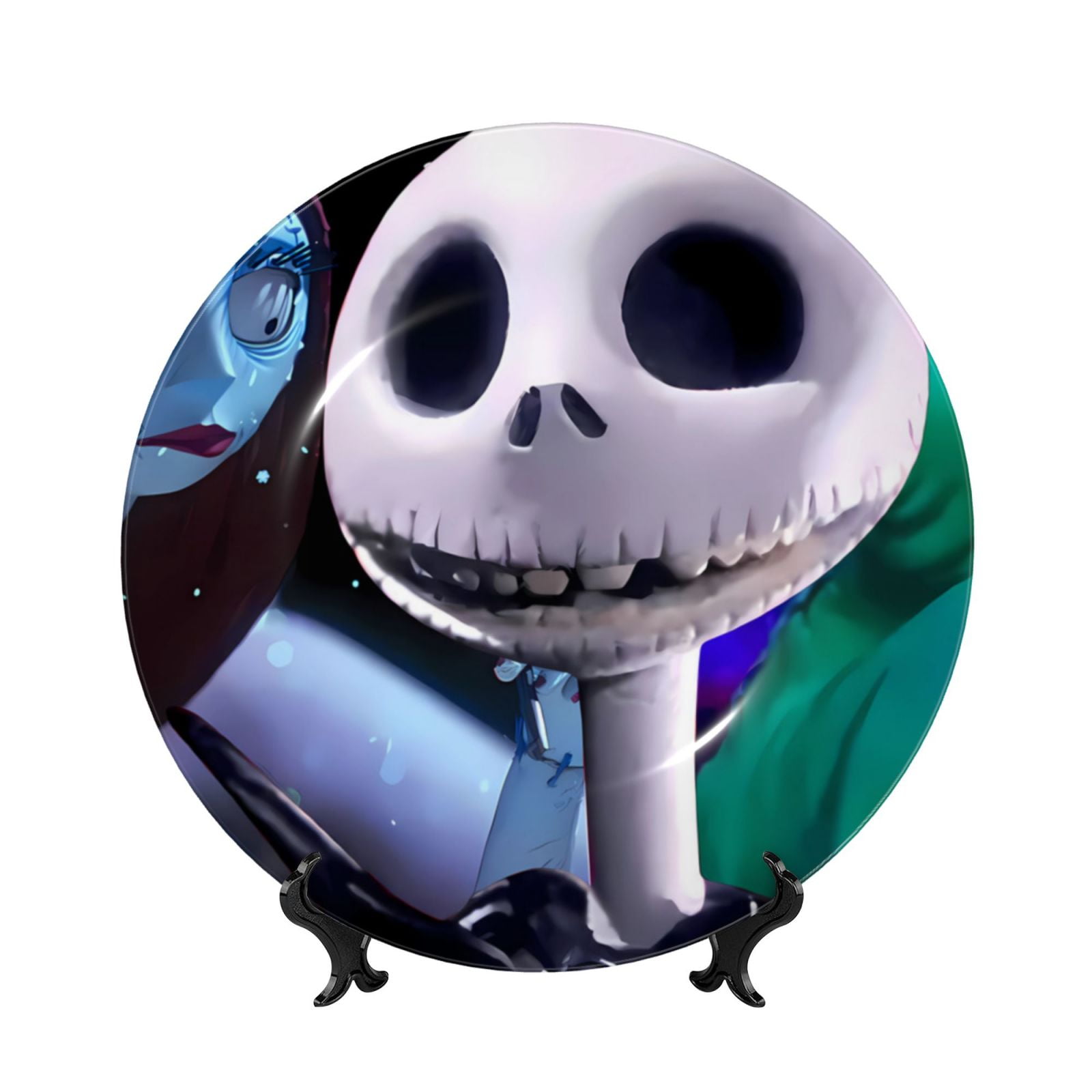 Horeoi The Nightmare Before Christmas Print Bone China Decorative Plate ...