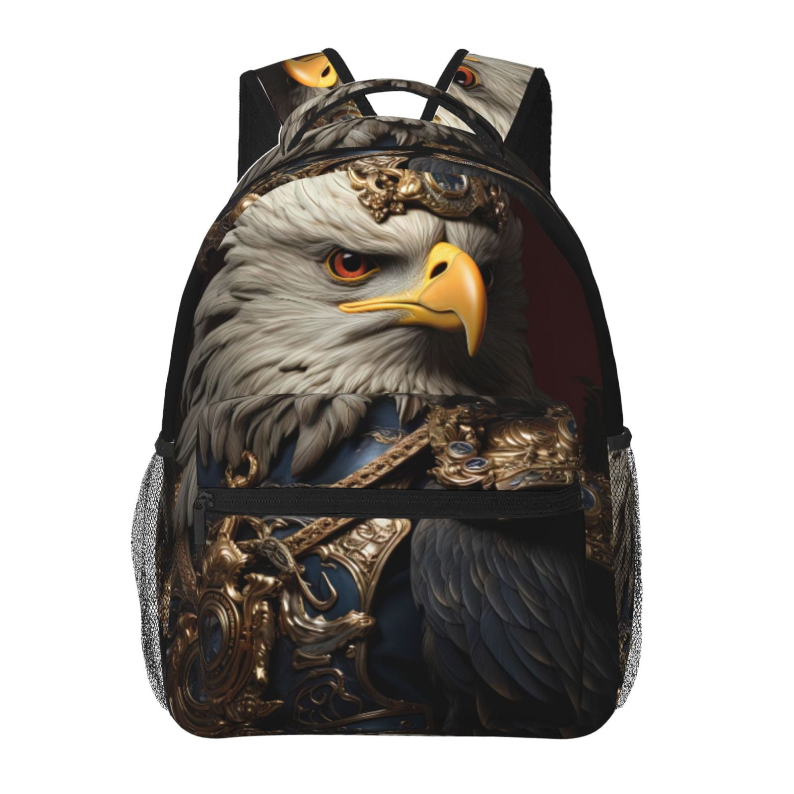 Horeoi Noble Style Bald Eagle Print Eco-Friendly Lightweight Student ...